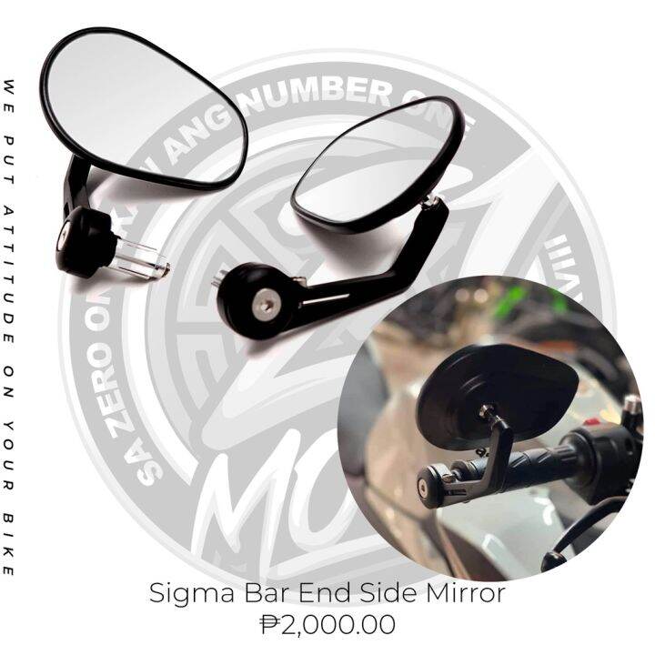 SEC Sigma Bar End Side Mirror | Lazada PH