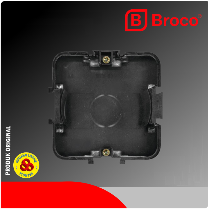 Broco Inbow Dus Segi B101 Warna Hitam Mangkok Tanam untuk Cakar dan ...