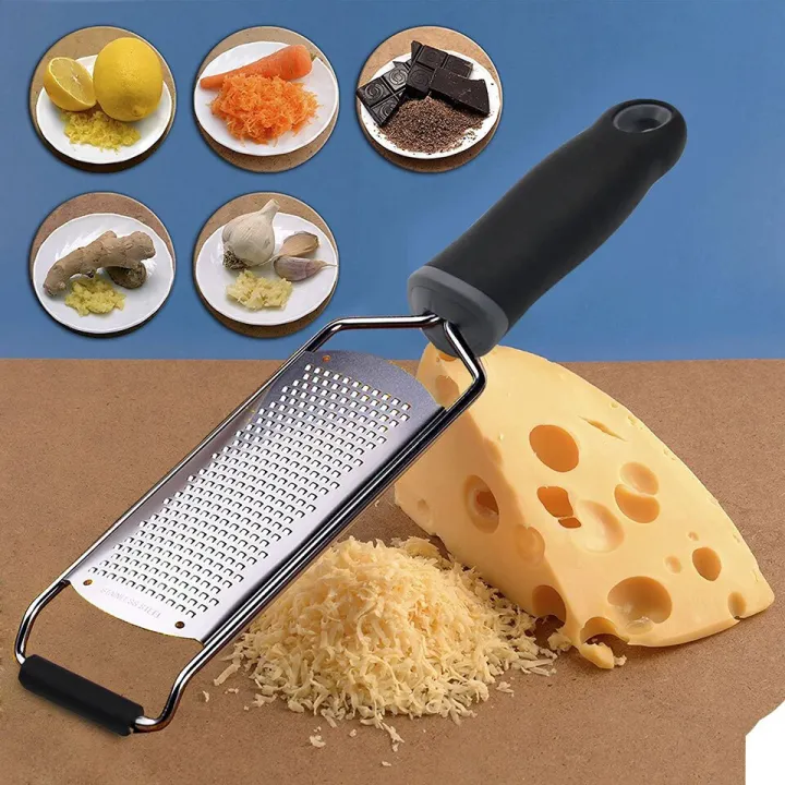 304 Stainless Steel Kitchen Grater Set Handheld Coarse Cheese Grater ...