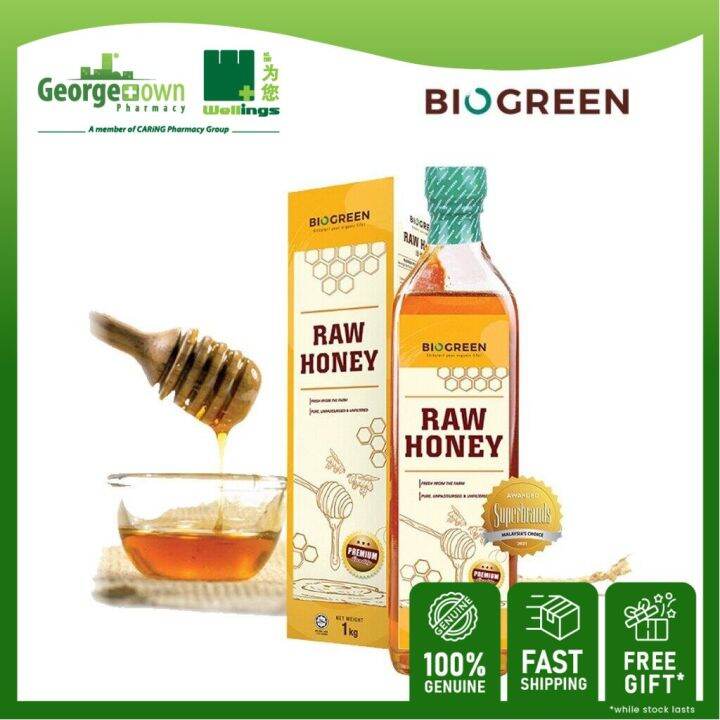 Biogreen Enzyme Raw Honey (1kg) [Georgetown Wellings Pharmacy] | Lazada