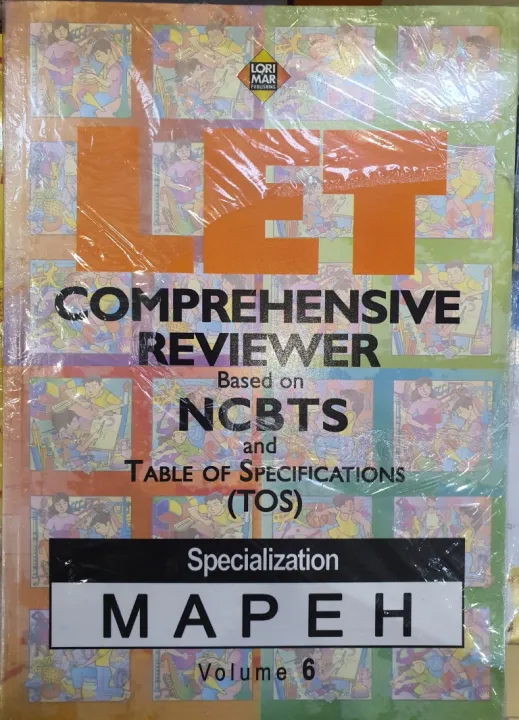 LET Comprehensive Reviewer (MAPEH) Volume 6 | Lazada PH