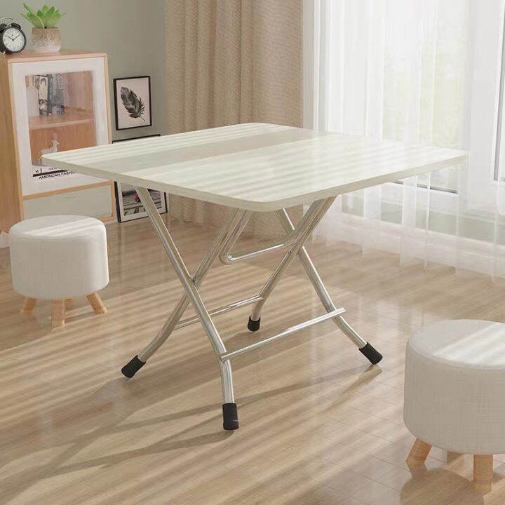 folding table portable Study Table simple Small Dining table | Lazada PH