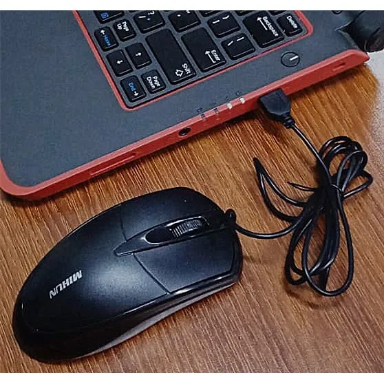 MY WholeSale Tetikus LAPTOP / DESKTOP STANDARD Wired Mouse MIHUN E01 ...