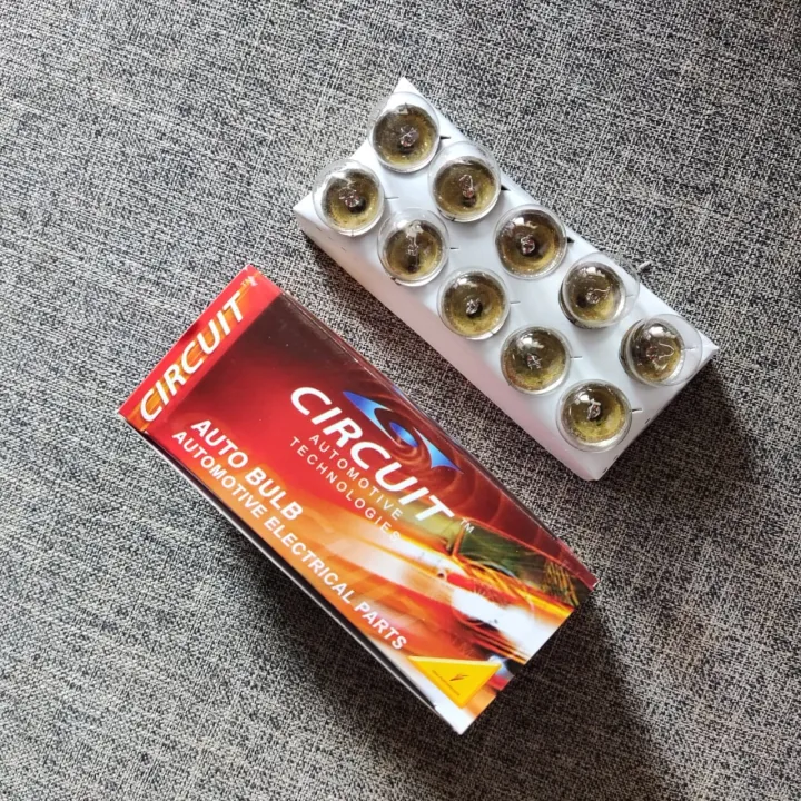 CIRCUIT 69N 24V SINGLE CONTACT BULB MEDIUM BOX OF 10 PCS | Lazada PH