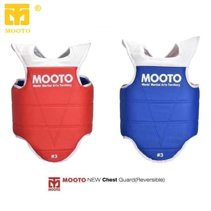 Mooto ® Taekwondo Vest Chest Protector Reversible Armor(For Kids/ Adult ...