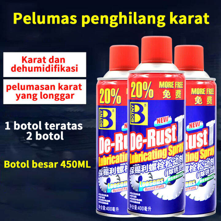 COD/Pembersih karat besi mesin motor Penghilang karat Besi Stenles Cairan peluntur kerak ...
