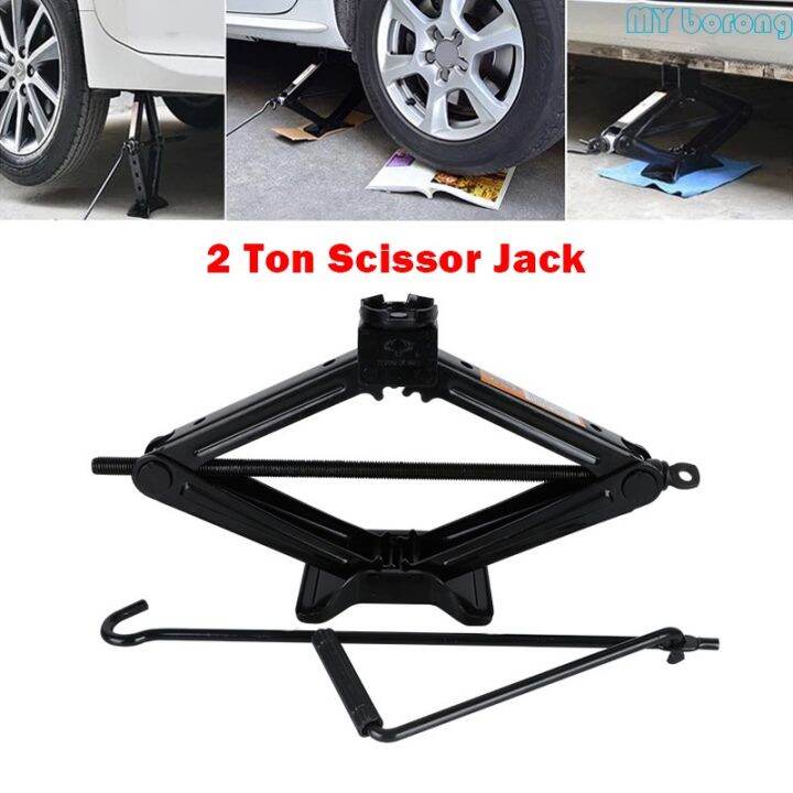 Heavy Duty Scissor Jack Car Repairing Tool Tyre Repair Workshop 2.0/3.0 ...