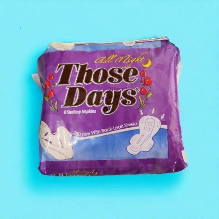 those days sanitary napkin 8's all night | Lazada PH