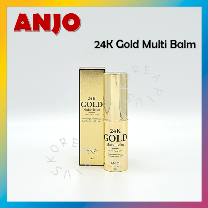 [ANJO] 24K Gold Multi Balm 9g | Lazada PH