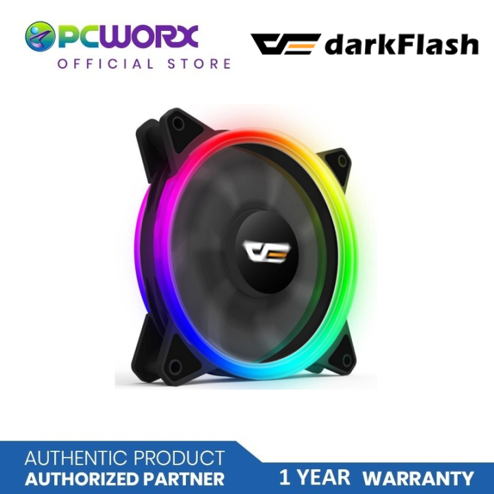 Darkflash DR12 PRO Single 120mm Addressable RGB LED Case Fan | Cooling ...