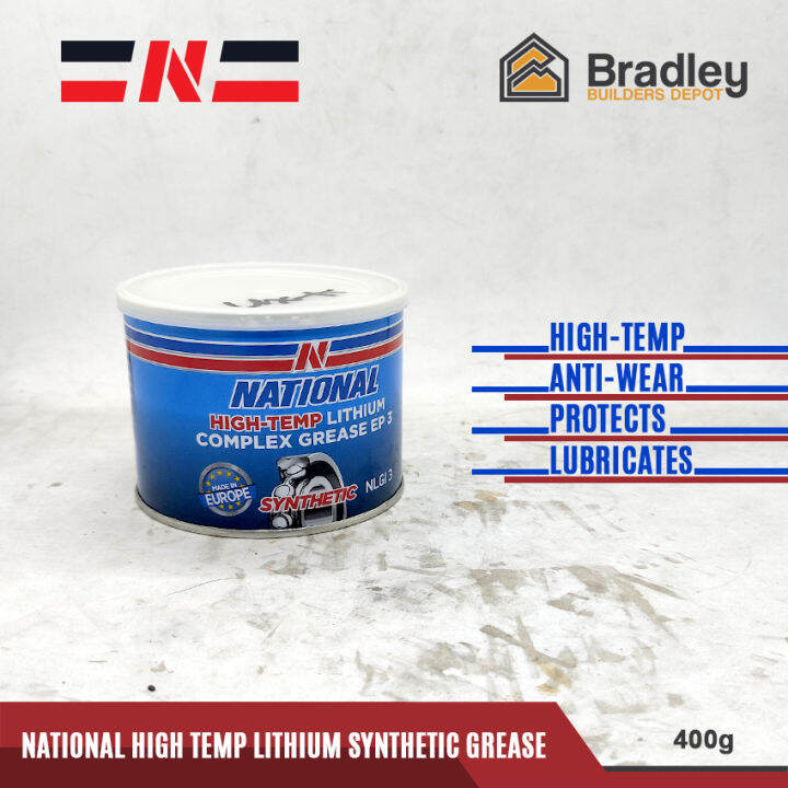 National High-Temp Lithium Synthetic Grease 400g | Lazada PH