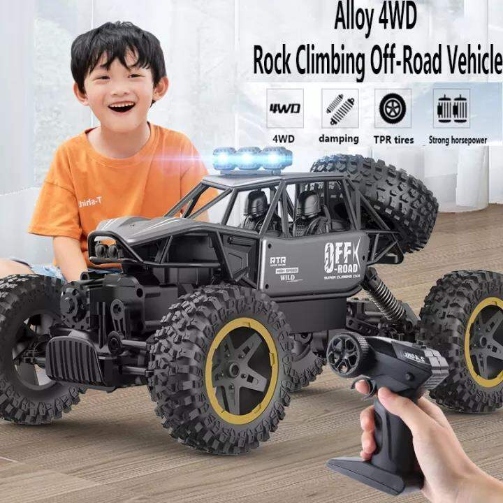RC Car 1/16 Alloy 4WD Monster Truck Crawler 40MHz climbing Car 4x4 ...