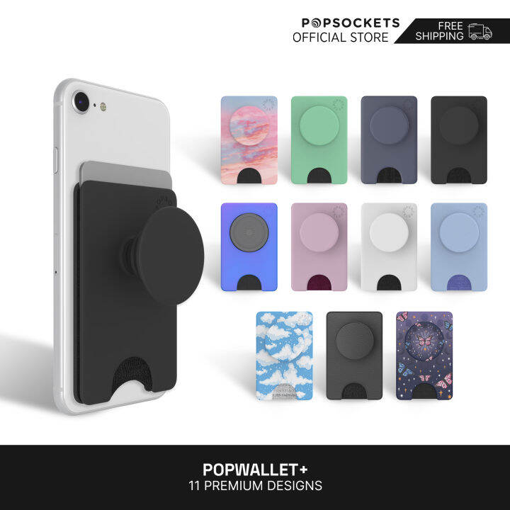 PopSockets PopWallet+ | The Premium Phone Grip and Phone Wallet ...