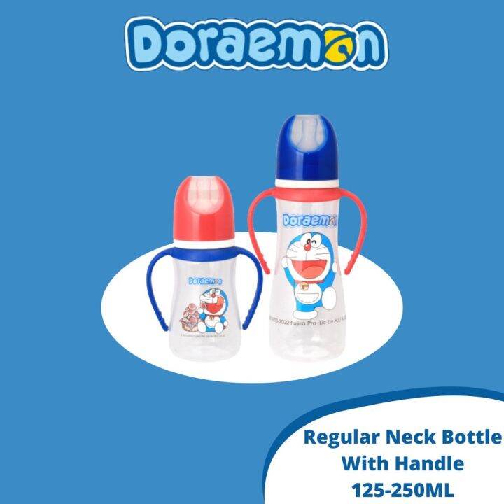 Doraemon Regular Round Bottle With Handle Botol Susu Bayi 125ml - 250ml ...