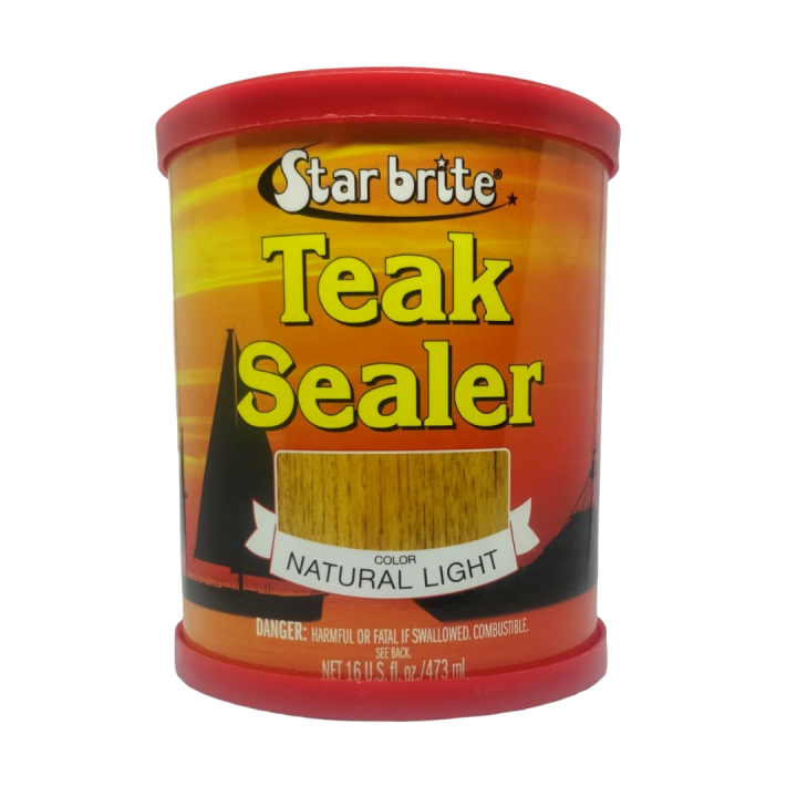 Star Brite Teak Sealer Natural Light Color One Coat Coverage For All ...