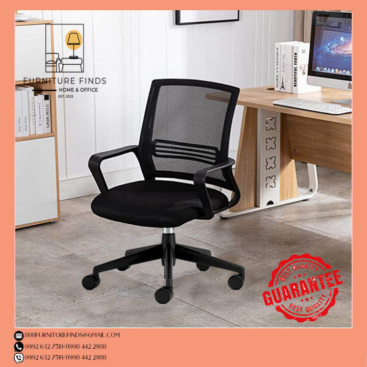 C-CURVED BACKREST OFFICE CHAIR | Lazada PH