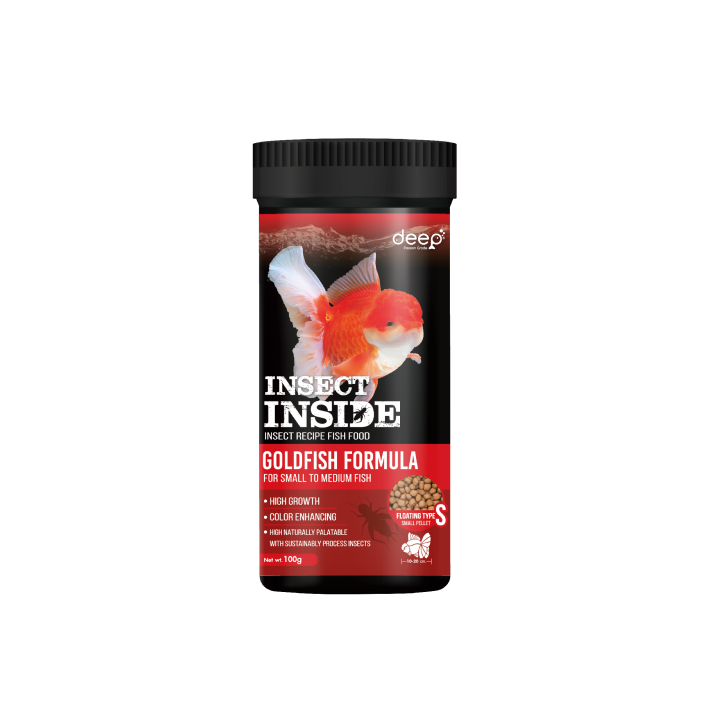 Deep Insect Inside อาหารปลาทองทุกสายพันธุ์ สูตรเร่งโต&เร่งสี เม็ดลอย ...