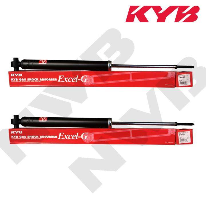 KYB 348090 for Toyota Vios, Yaris 2013-2021 Set of 2 Rear Gas Shock ...