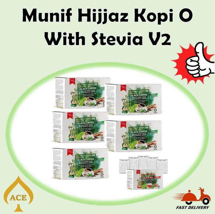 Munif Hijjaz Kopi O With Stevia V2 | Lazada