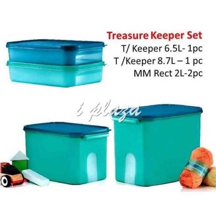 Tupperware Window Treasure Keeper Set 3 pc | Lazada