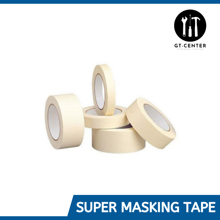 SUPER Masking Tape, 25 Meters, 1/2, 3/4, 1, 2 | Lazada PH