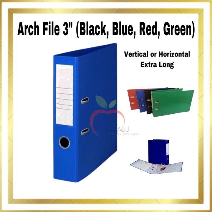 Archfile Arch File 2 rings 2 /3 thick A4/ Long size Vertical and ...