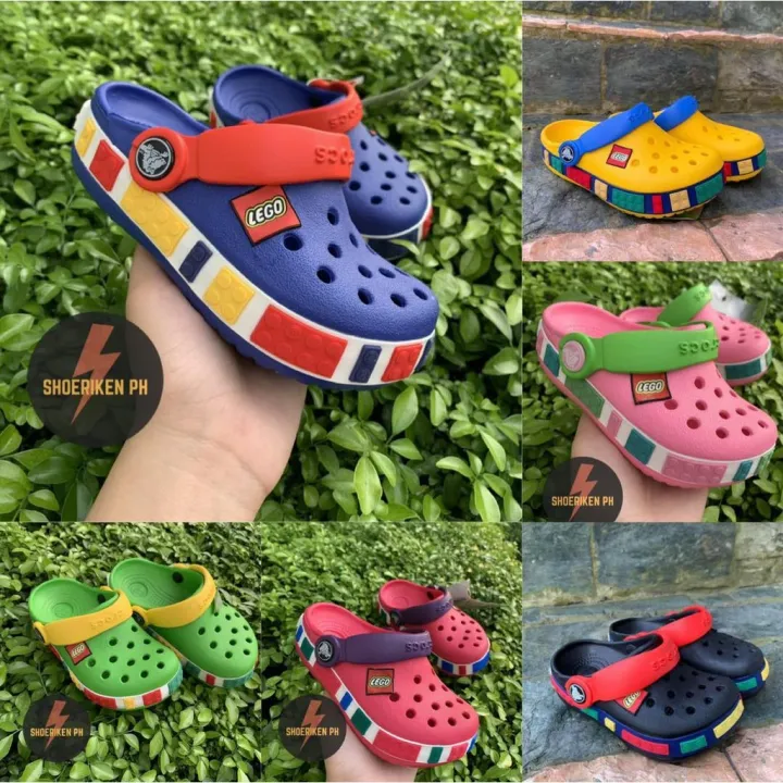 Crocs Lego Clogs Sandals for kids | Lazada PH