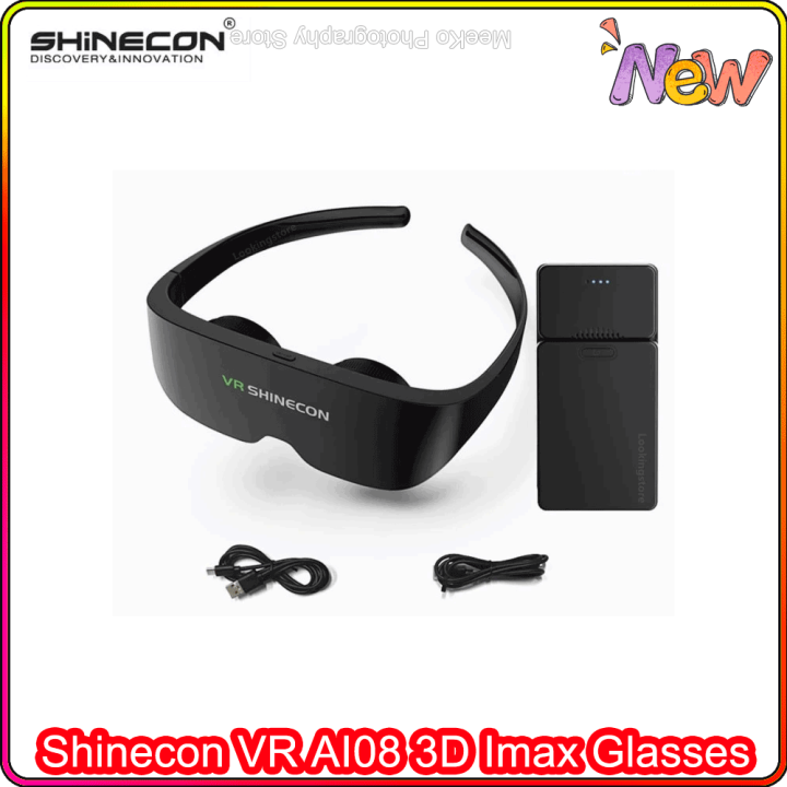 Shinecon VR AI08 3D Imax Glasses Wired Display Version SC-AI08 4K ...