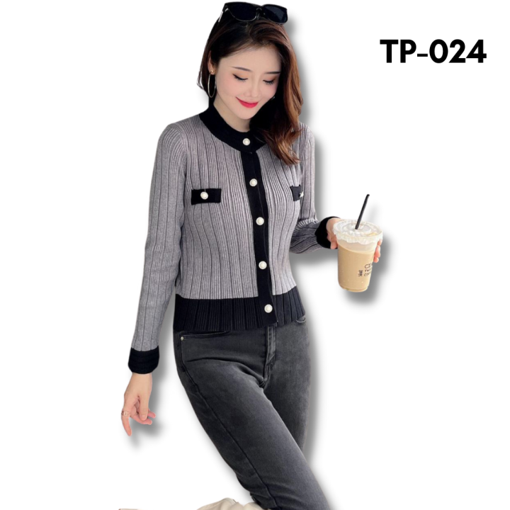 IMPORT Kardigan Wanita Rajut Premium Korea (TP-024) | Lazada Indonesia