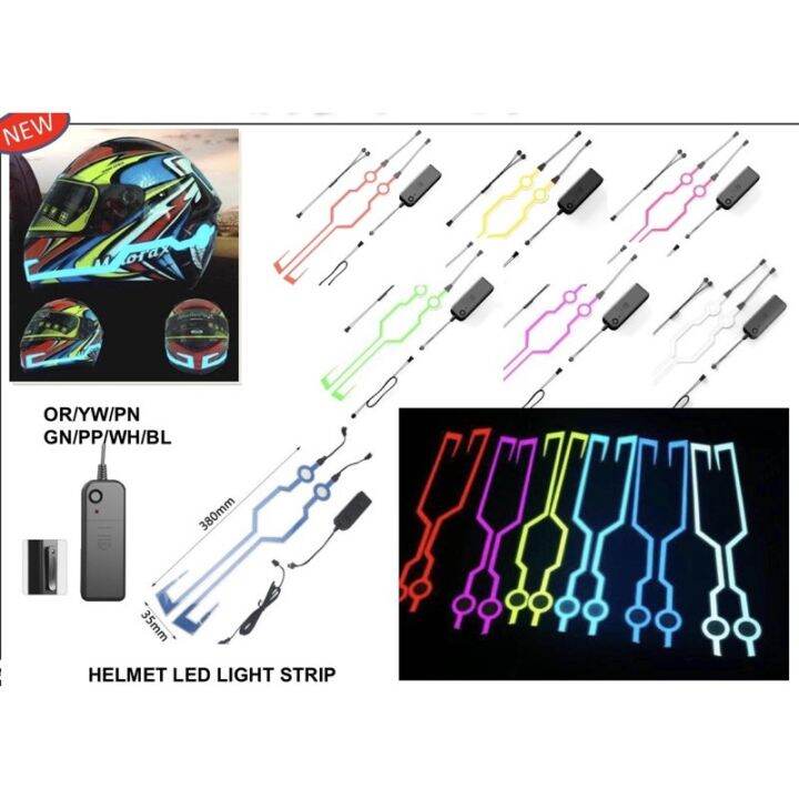 HELMET LED LIGHT STRIP | Lazada