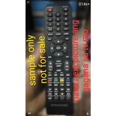 Pensonic smart tv remote,universal,100 working on tv. | Lazada PH
