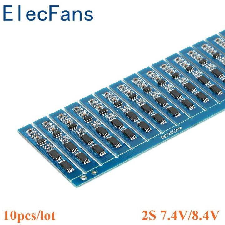 2S 3A Li ion 7.4v 8.4V 18650 Lithium Battery Protection Board BMS PCM ...