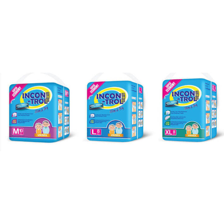 INCONTROL ADULT DIAPERS series | Lazada