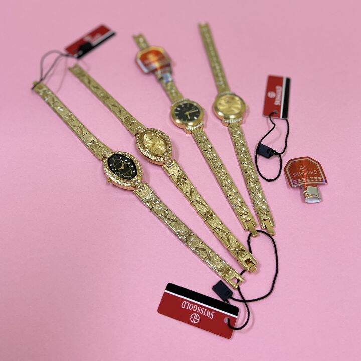 Sand gold watch Women watch Strong storege Bracelet With Diamond ...