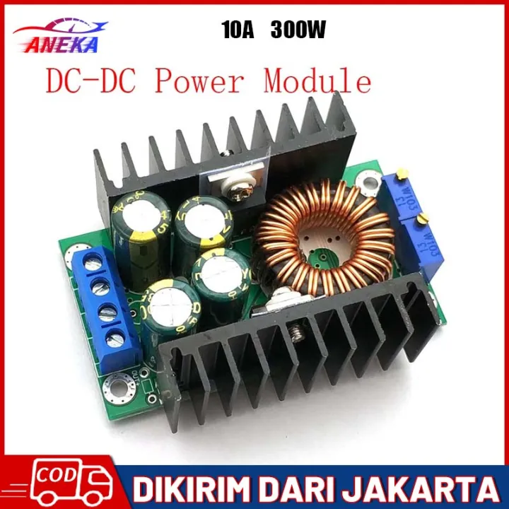 【COD+Ready Stock】DC 10A 300W Step Down Buck Converter Adjustable CC CV ...