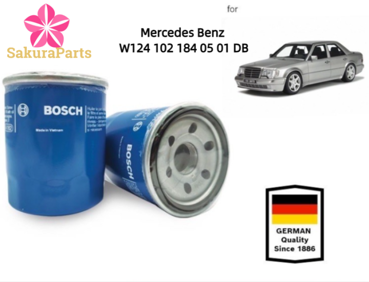 Bosch Oil Filter 0451103033 for Mercedes Benz W124 102 184 05 01 DB ...