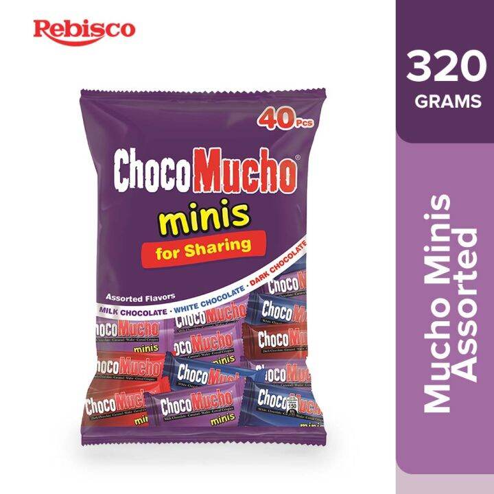 CHOCO MUCHO MINIS ASSORTED 40S [Expiration Date: December 20, 2023 ...