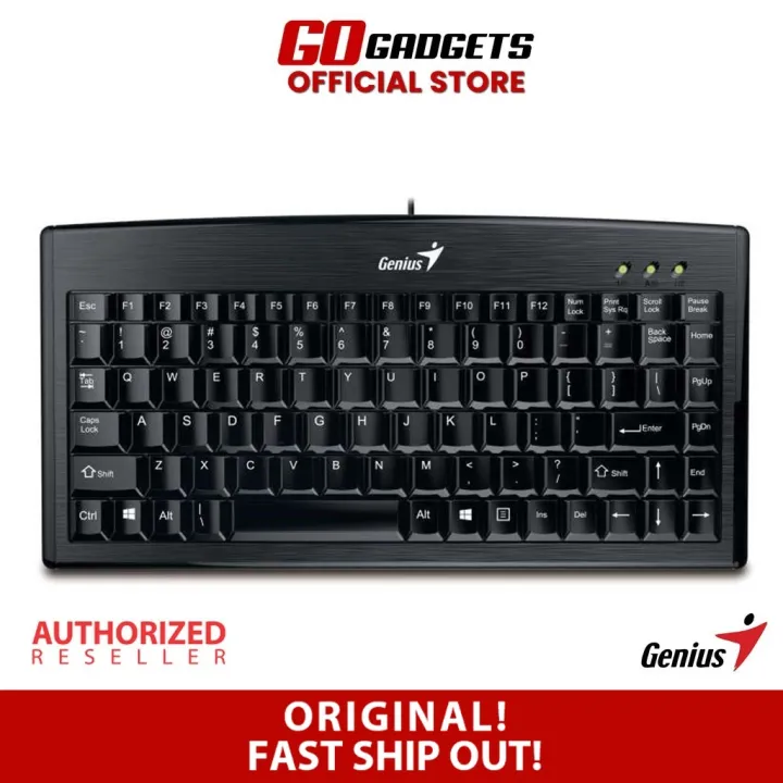 Genius LuxeMate 100 USB Mini Keyboard Black | Lazada PH