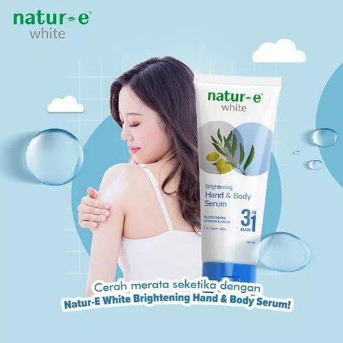 Natur-E White Brightening Hand Body Serum 180ml | Lazada Indonesia