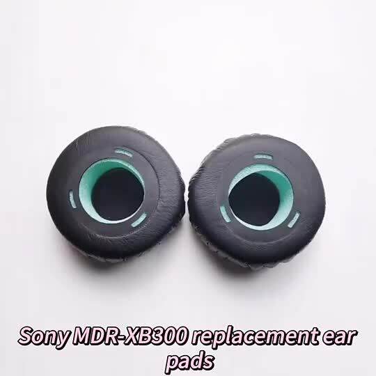 Upingi-ขายร้อนที่มีคุณภาพสูง MDR-XB300เปลี่ยนแผ่นรองหูหมอนอิงชุดหูฟังปก ...