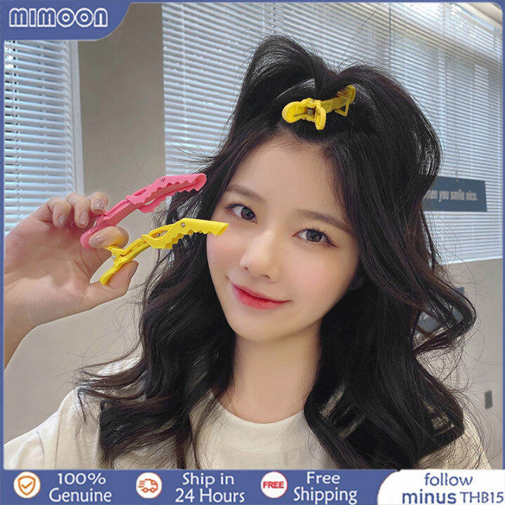 กิ๊บติดผมมืออาชีพร้านตัดผมคลิปปากยาวปากเป็ดคลิปปากปลาคลิปจระเข้คลิปตัดแต่งทรงผมคลิปเครื่องมือ ...