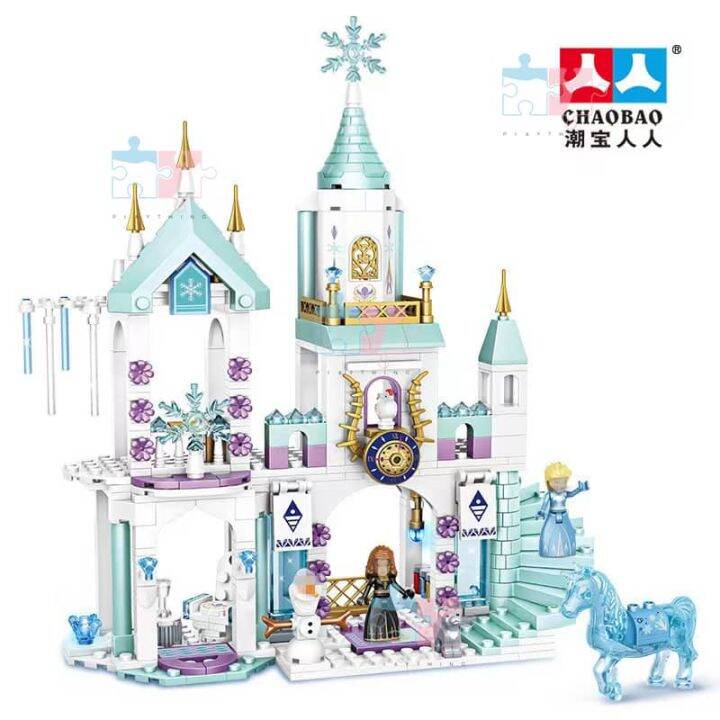 Princess Snow Castle Doll House Dollhouse Toys Toy Kids Frozen Elsa ...