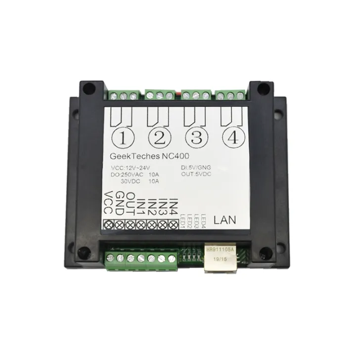 Ethernet RJ45 TCP/IP WEB Remote Control Board with 4 Channels Relay UDP ...
