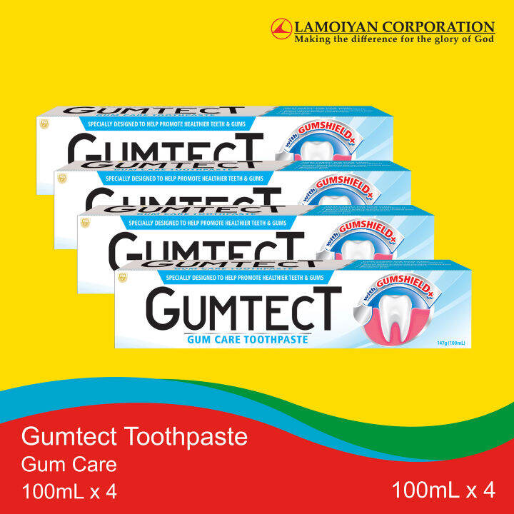 Gumtect Gum Care Toothpaste 100mL x 4 | Lazada PH