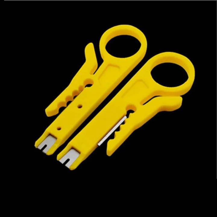 1set/2pc Rotary Punch Down Network UTP Cable Cutter Punch Down Wire ...