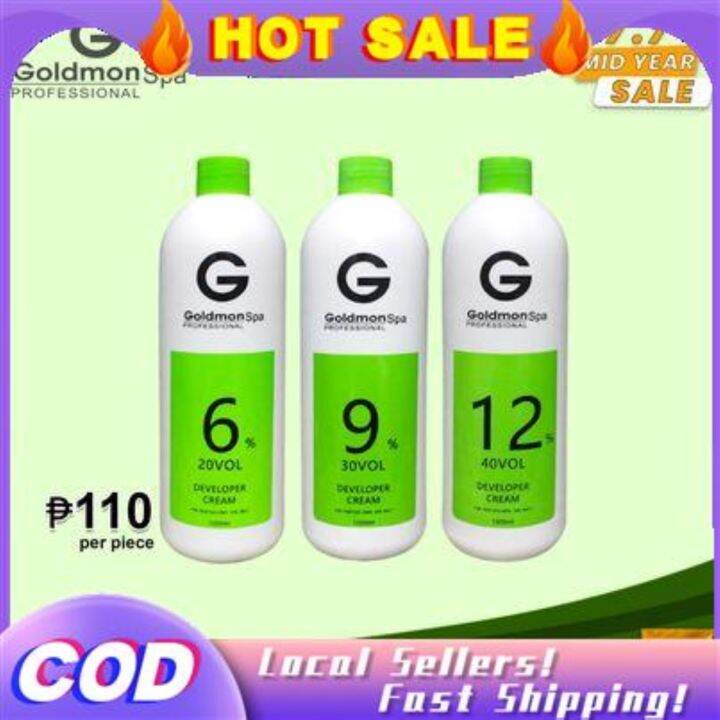 【COD/READY】 Goldmon Oxidizing Emulsion 1000ml 6 9 12 | Lazada PH
