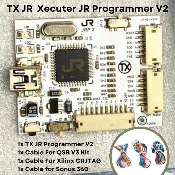 TX JR Programmer V2 เครื่องมือดึง แฟลช NAND โปรแกรม IC RGH สำหรับ XBOX360 ของแท้จาก TX แปลง RGH ...