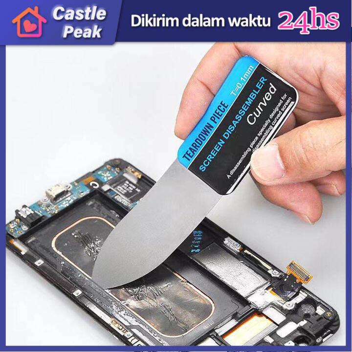 Alat Pembuka Layar LCD Handphone Bahan Stainless Steel Curved Screen ...