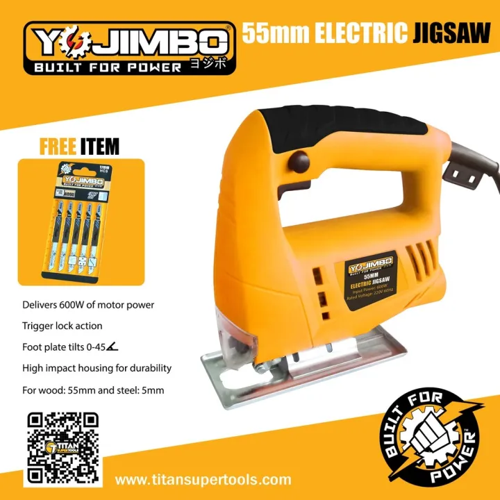 Eclipsee Yojimbo 600W Electric Jigsaw with Blade | Lazada PH