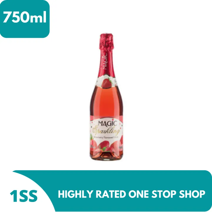 Magic Sparkling Strawberry Flavored Drink 750ml | Lazada PH
